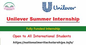 unilever internship program 2025 Archives - National Merit Scholarships